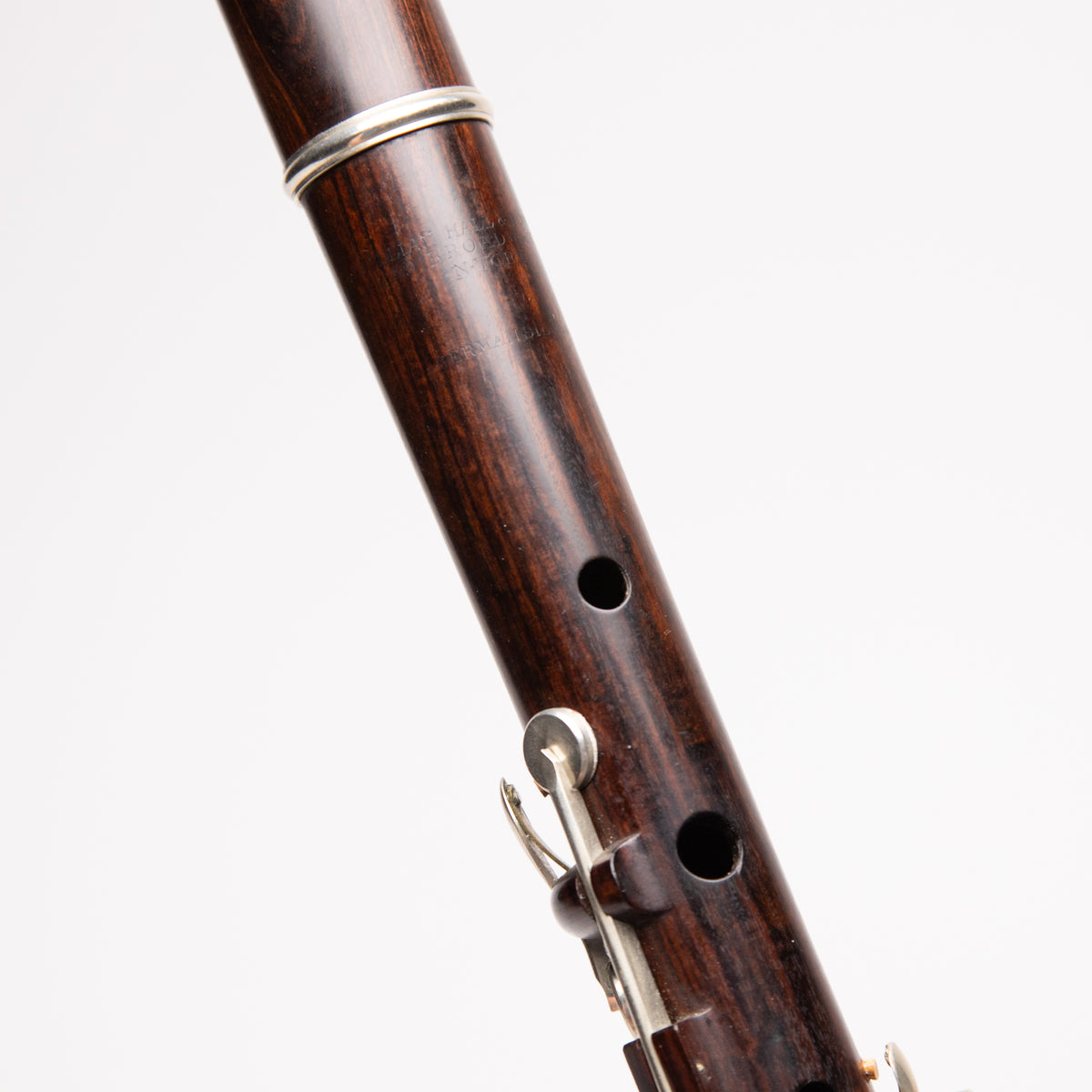 Olwell Restored William Hall & Son Cocus & Silver 8-Key – Irish Flute Store
