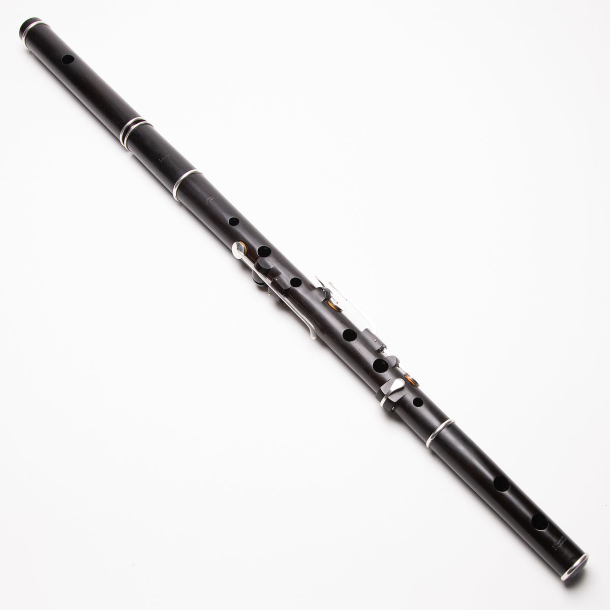 Hammy Hamilton Blackwood & Silver 4-Key – Irish Flute Store