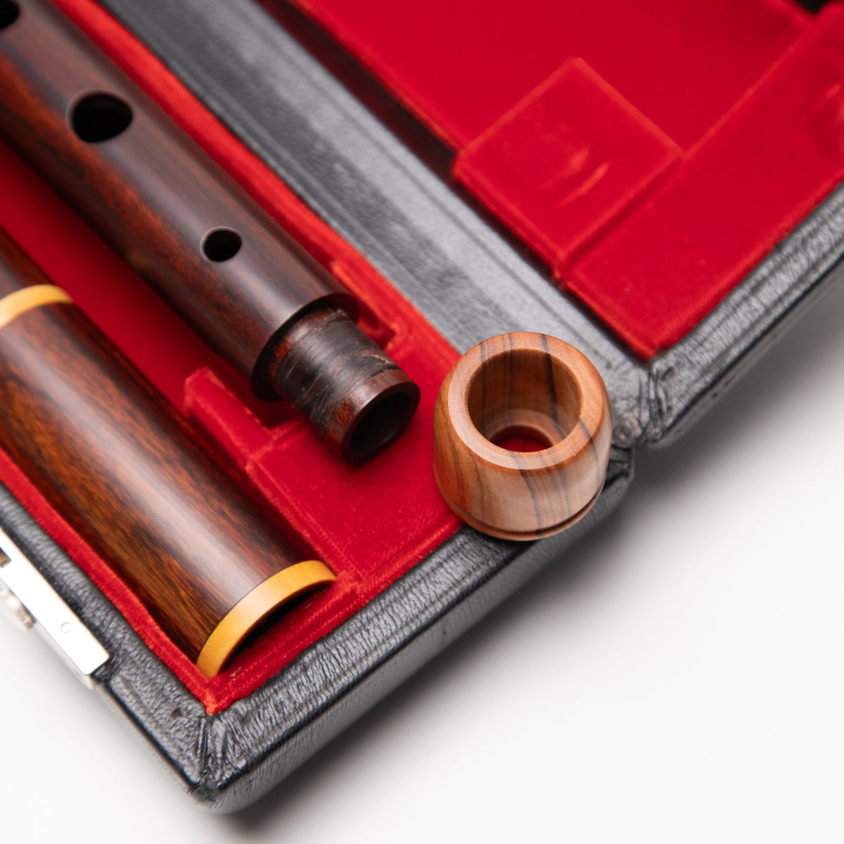 Windward Mopane & Boxwood Keyless – Irish Flute Store