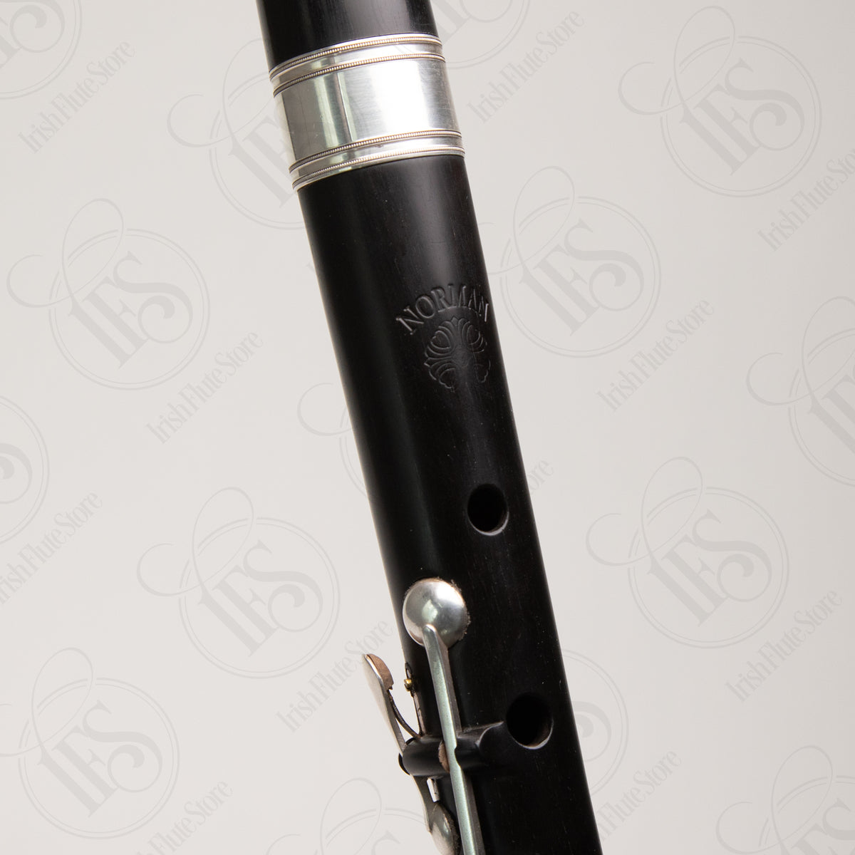 Chris Norman Blackwood & Silver 8-Key – Irish Flute Store