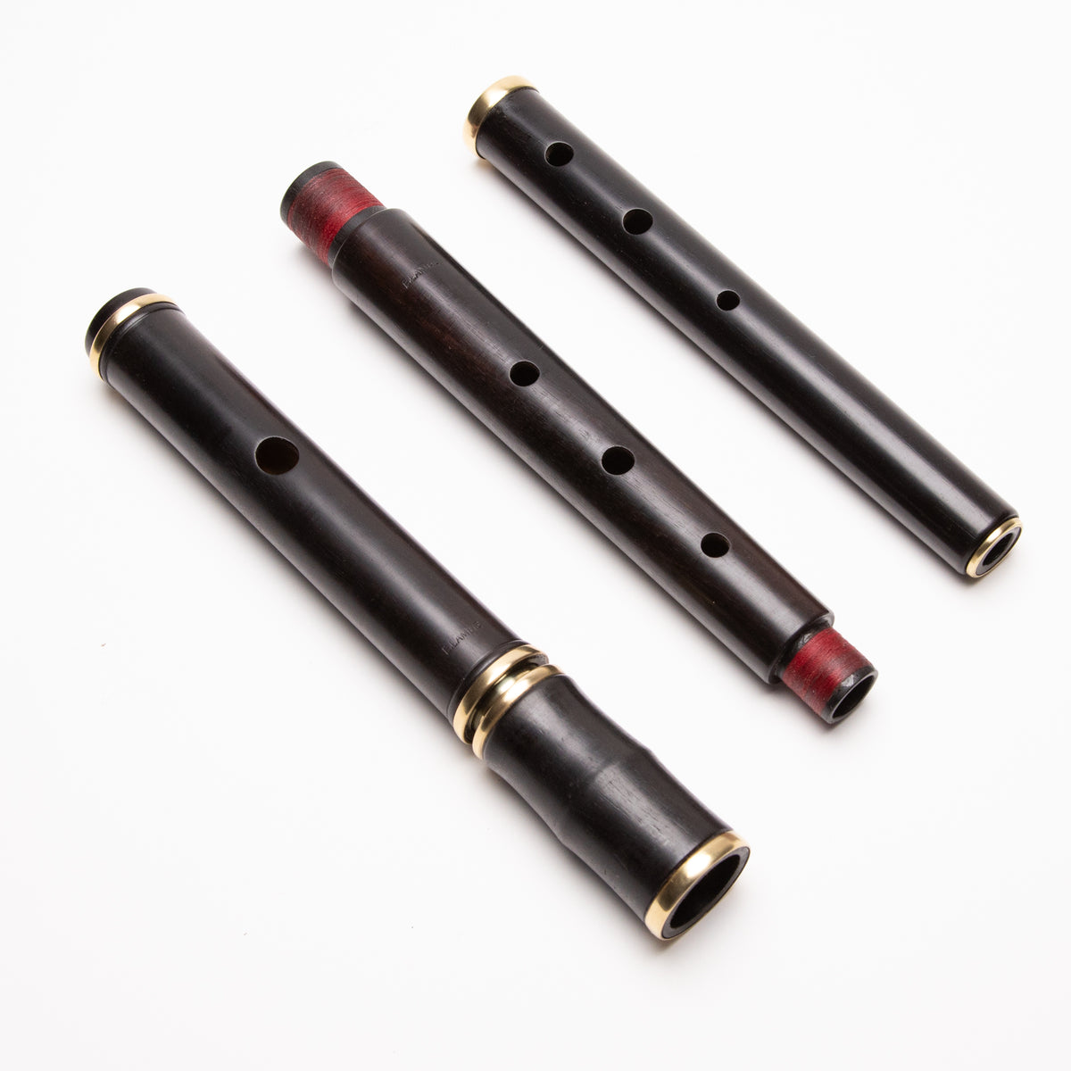 Eugene Lambe Blackwood & Brass Irish Flute, D – Irish Flute Store