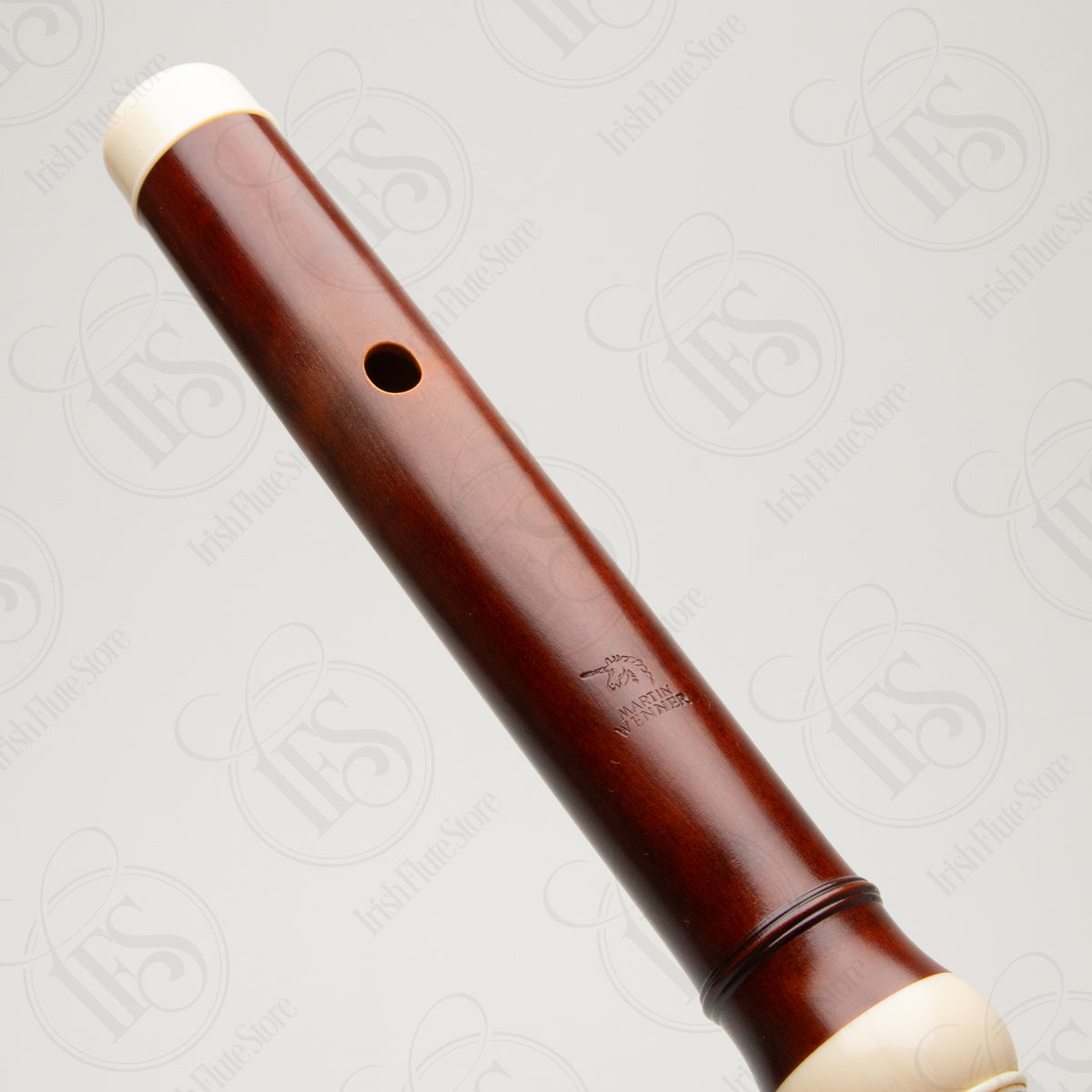 Martin Wenner C. Palanca Boxwood Baroque Flute, A=415 – Irish Flute Store