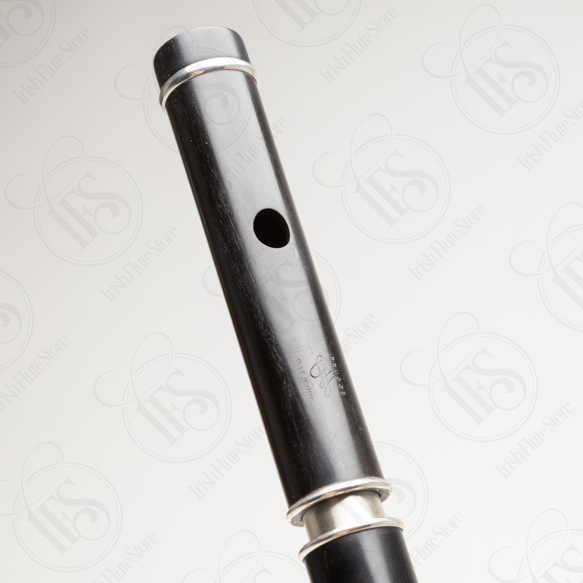 Geert Lejeune Blackwood & Silver Keyless Pratten, Eb – Irish Flute Store