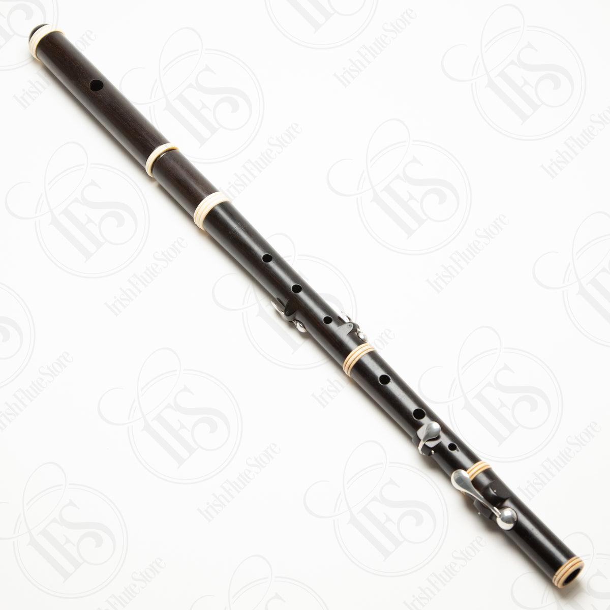 E. Riley Cocus & Ivory 4-Key, D – Irish Flute Store