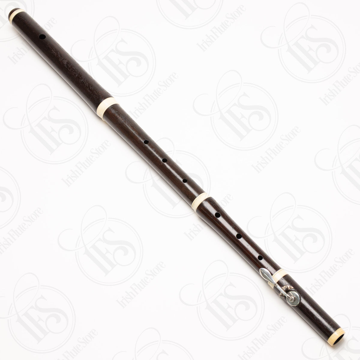 Rosewood & Ivory 1-Key – Irish Flute Store
