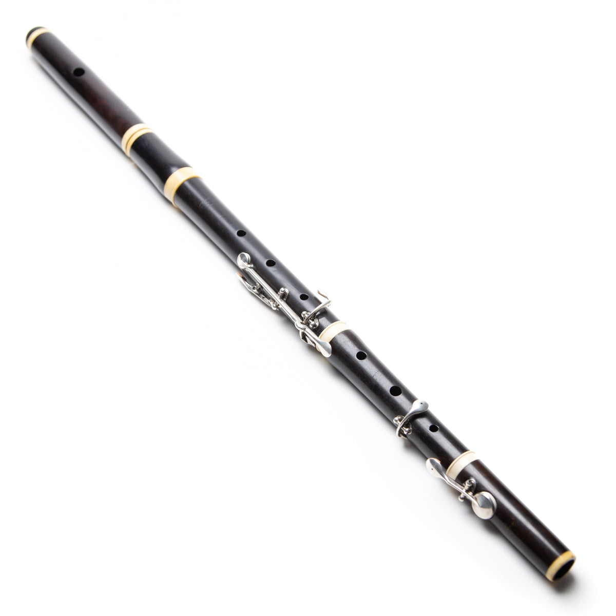 Patrick Olwell Restored Leroux Aine Cocus 5-Key – Irish Flute Store